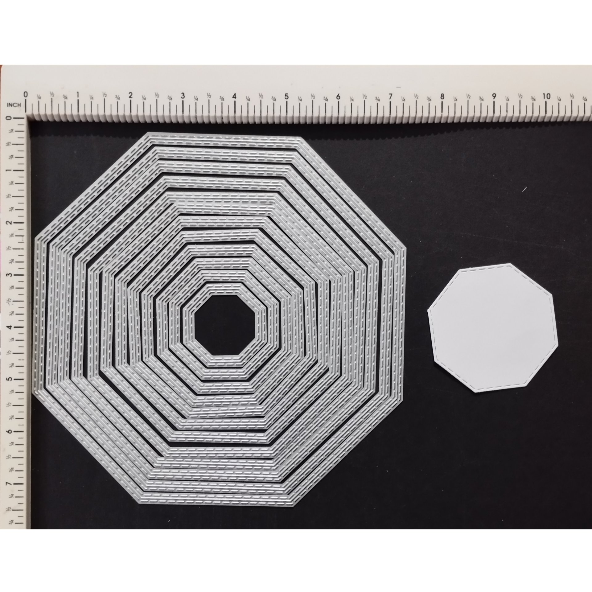 STITCH OCTAGON NESTED - Miks crafteria - india' s leading crafting website